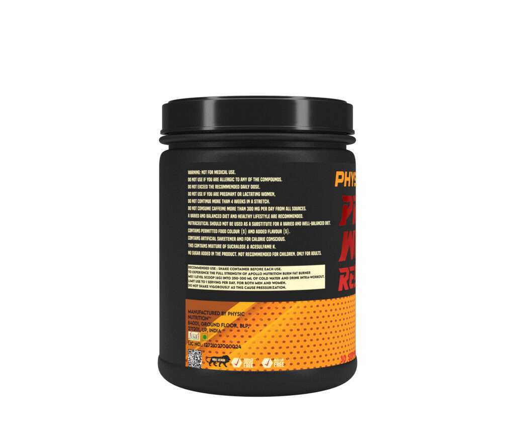 Physic Nutrition Pre-Workout Red - 30 Servings